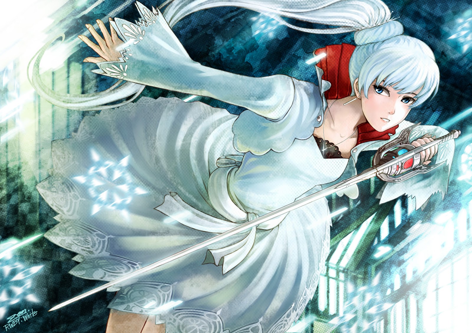 hd wallpaper: Weiss Schnee RWBY 1949